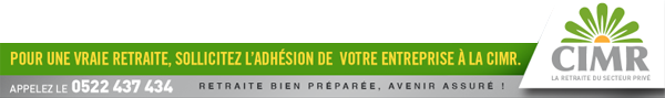 CIMR, Caisse interprofessionnelle marocaine de retraite, Accueil - CIMR
